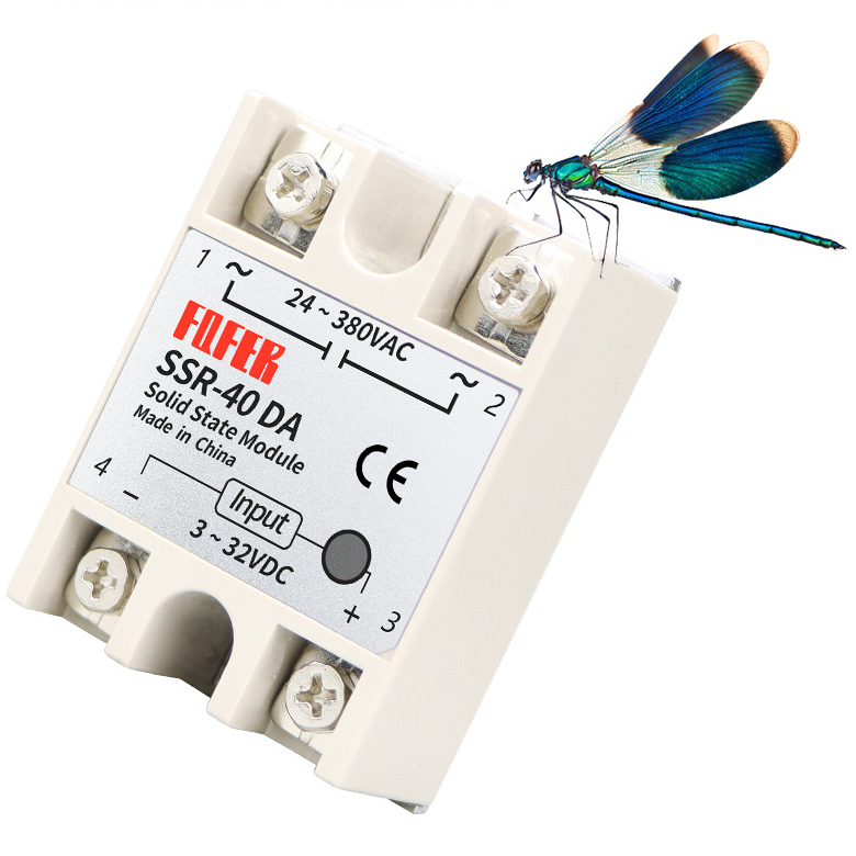 SSR-40DA SSR-60DA SSR-100DA SSR Solid State Relay Module | Shopee ...