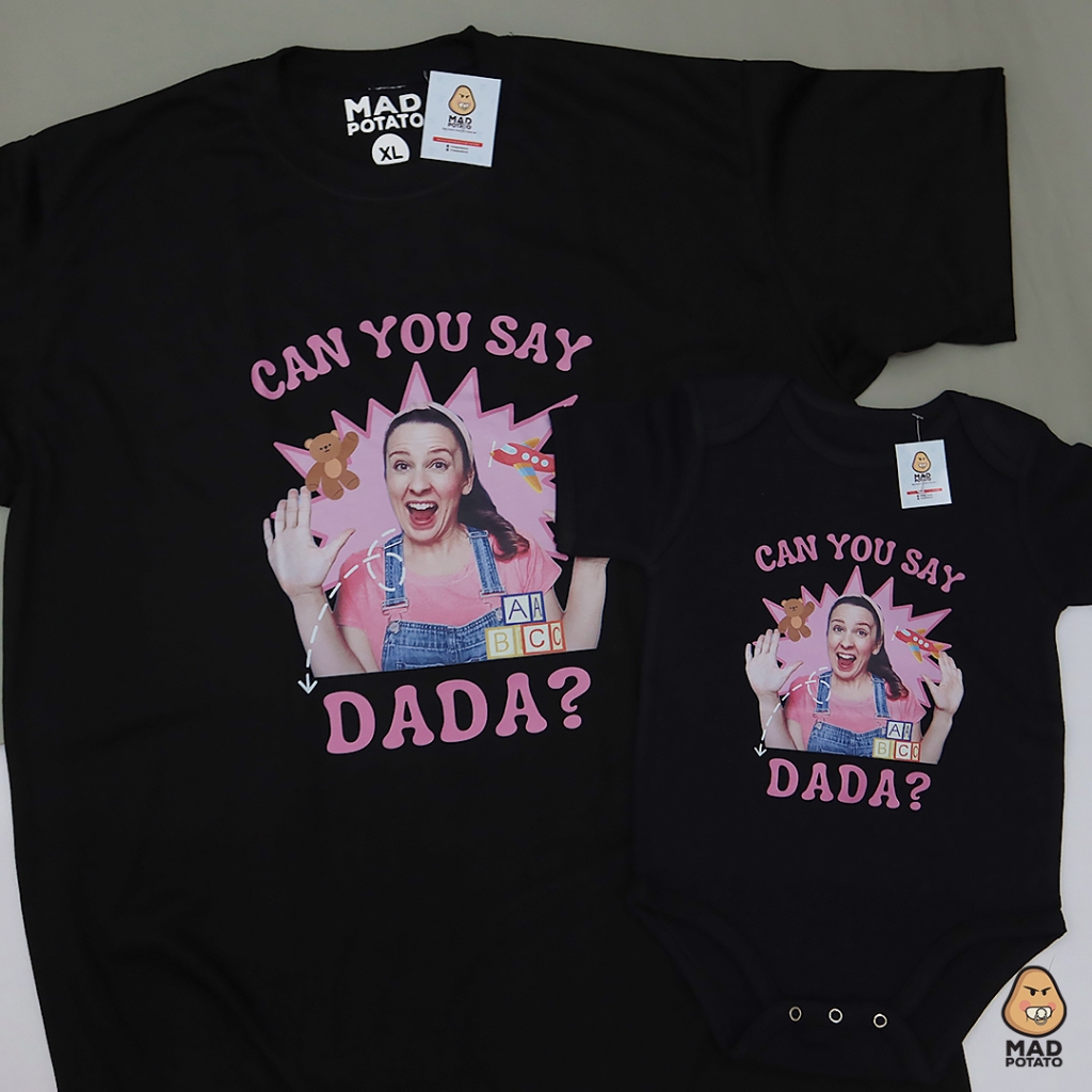 MAD POTATO MISS RACHEL Father Son Daughter Family Terno Matching Shirts ...