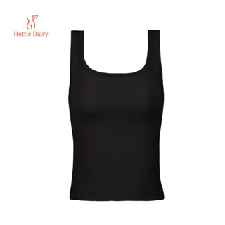 [Hottie Diary] Women's Seamless Ribbed Tank Top Camisole Shaper ...