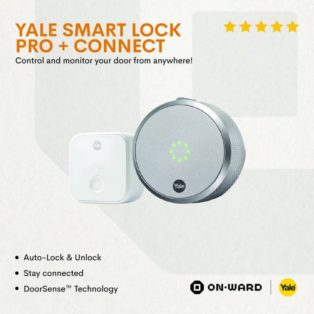 Yale Smart Lock Pro + Connect | Shopee Philippines