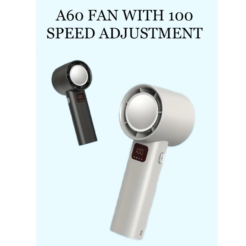 100 Wind Speed Adjustment Fan A60 Turbo Mute Electric Fan with Power ...