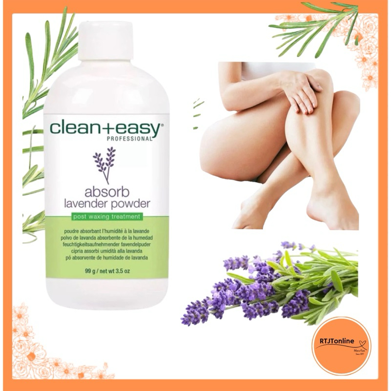 Clean and Easy Absorb Lavender Powder / Waxing Powder | Shopee Philippines