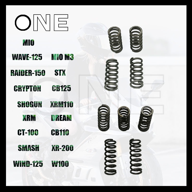 CLUTCH SPRING 1SET WAVE-110 WAVE-125 XRM RAIDER-150 SPARK-135 TMX ...