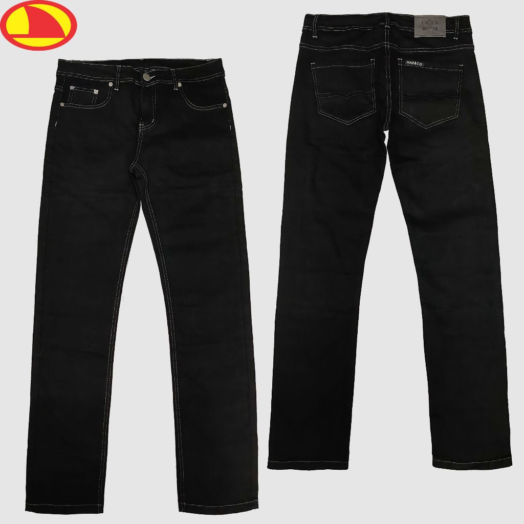 Hammerhead Jeans and Shirt - 7Mens Black Denim Slim Straight Semi ...