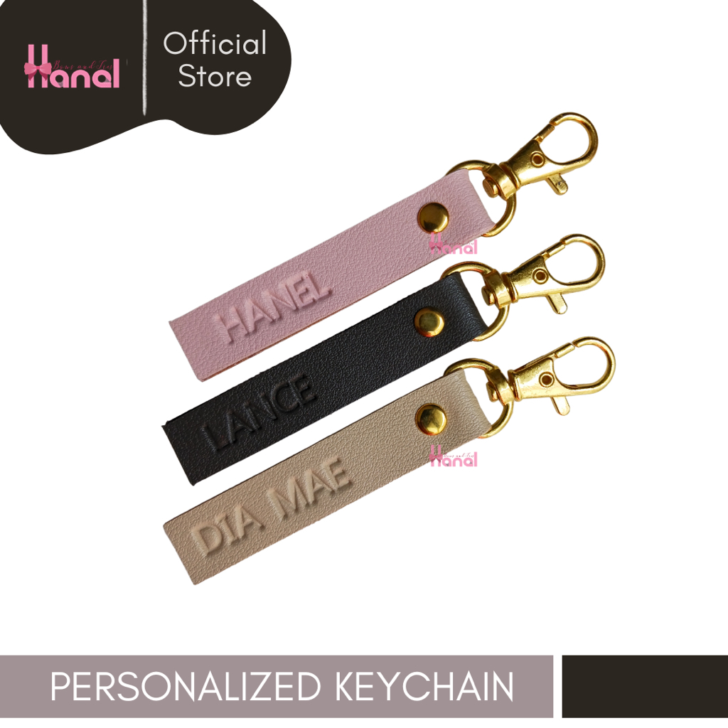 Personalized Keychains Back to back personalization Customized keychain ...