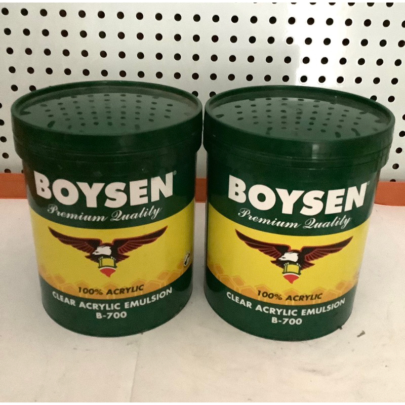 BOYSEN BS 700 CLEAR ACRYLIC EMULSION 1LITER | Shopee Philippines