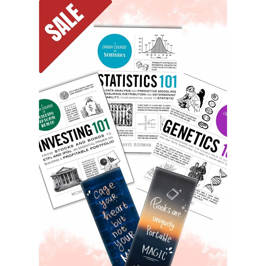 [BOOKS ON SALE] Economics 101, Poetry 101, Genetics 10, Investing ...