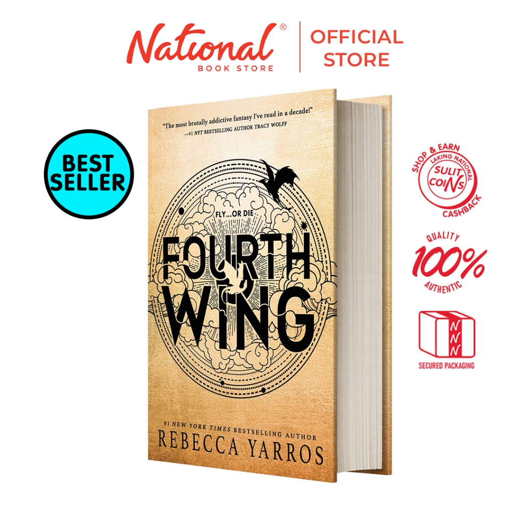 Fourth Wing by Rebecca Yarros - Hardcover - Sci-Fi, Fantasy & Horror ...