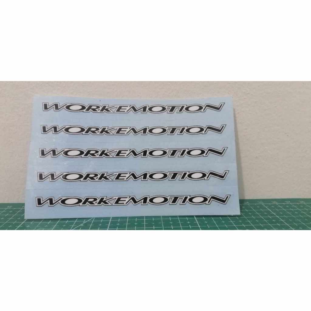work emotion wheel decal | Shopee Philippines
