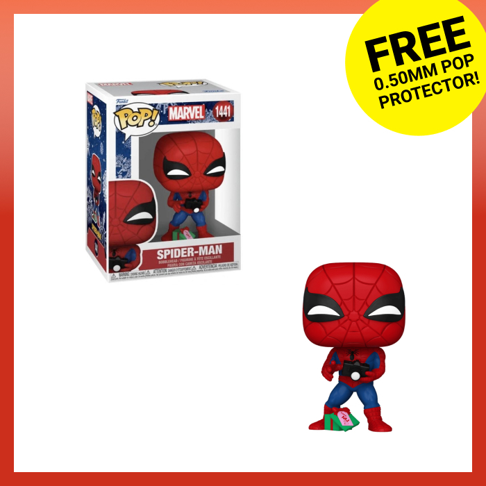 Marvel Spider-man with Open Gift #1441 Funko Pop Vinyl Figure | Shopee ...