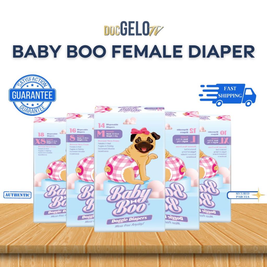 BABY BOO PET FEMALE FULL WRAP DIAPER | Shopee Philippines