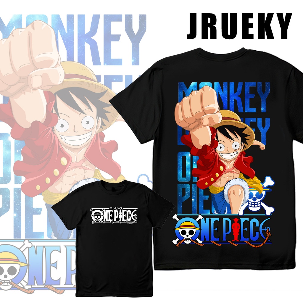 Cotton tshirt JRUEKY Anime Shirt Original Shirt One Piece Monkey D ...