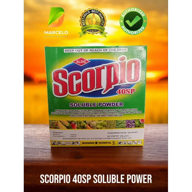Scorpio 40sp Insecticide Soluble Power 500grams | Shopee Philippines