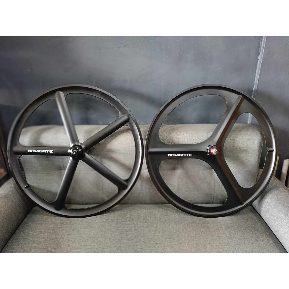 NAVIGATE Five Spokes & Tri Spokes, Fixed Front Wheel Mugs | Shopee ...