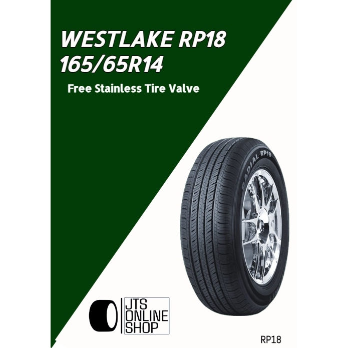 WESTLAKE 165/65R14 RP18 w/ Free Stainless Tire Valve | Shopee Philippines