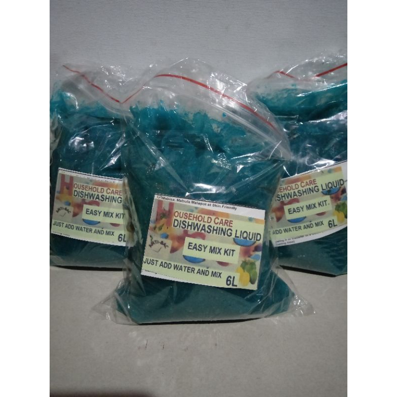 Dishwashing Liquid Easy Mix Kit 3L yield + 1L FabCon/Liquid Detergent ...