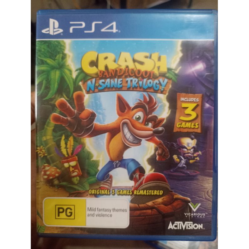 Crash Bandicoot Trilogy Playstation 4 (R3) | Shopee Philippines