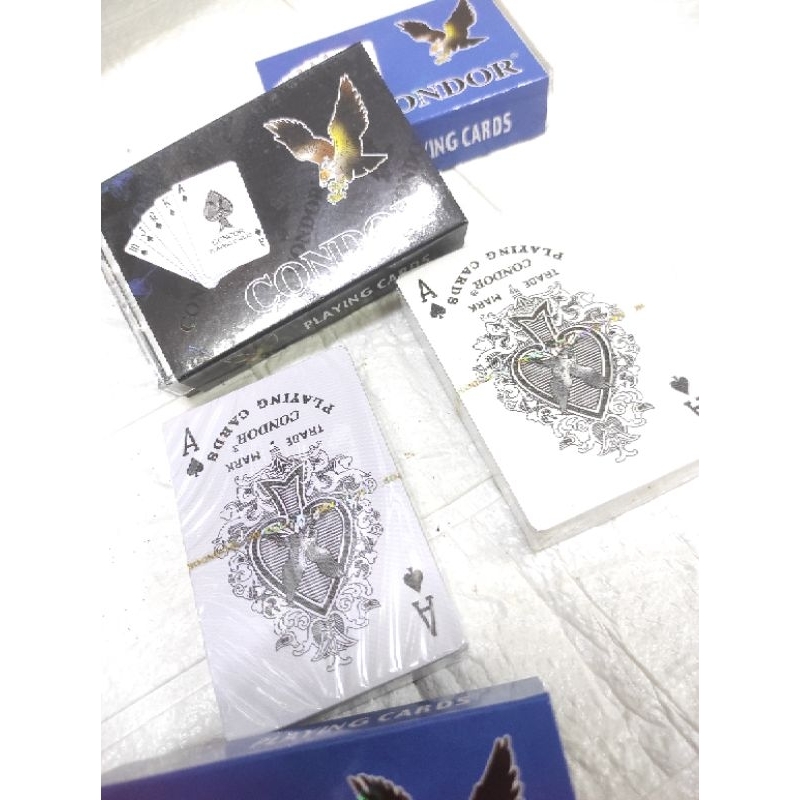 CONDOR 100% plastic Playing Cards | Shopee Philippines