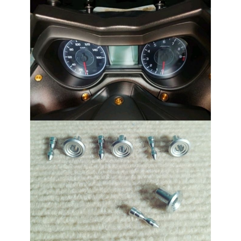 Gr5 Titanium Body Rivet/Push Pin (1pc) | Shopee Philippines