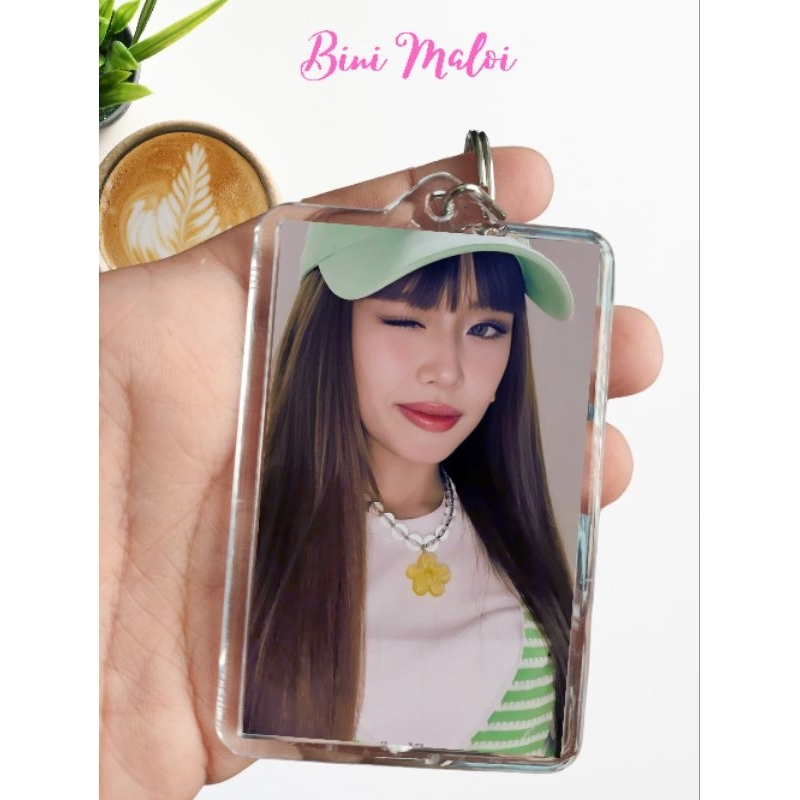 BINI MALOI KEYCHAIN 5x4cm back to back Print Maloi(front) group (back ...