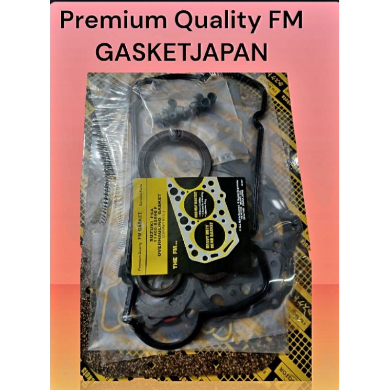 Overhauling gasket for Suzuki multicab f6a engine FM Brand japan ...