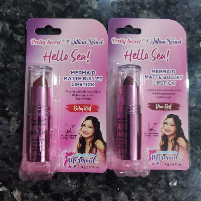 pretty secret hello sea matte lipstick | Shopee Philippines