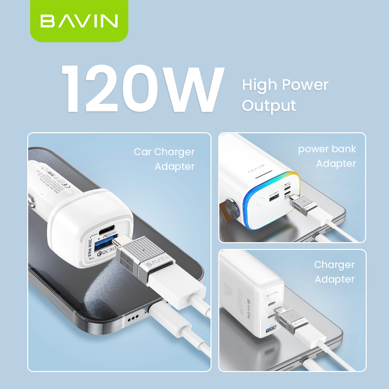 BAVIN O65 / O69 Adapter Plug and Play w/ USB 3.1 Type-C to USB A 10Gbps ...