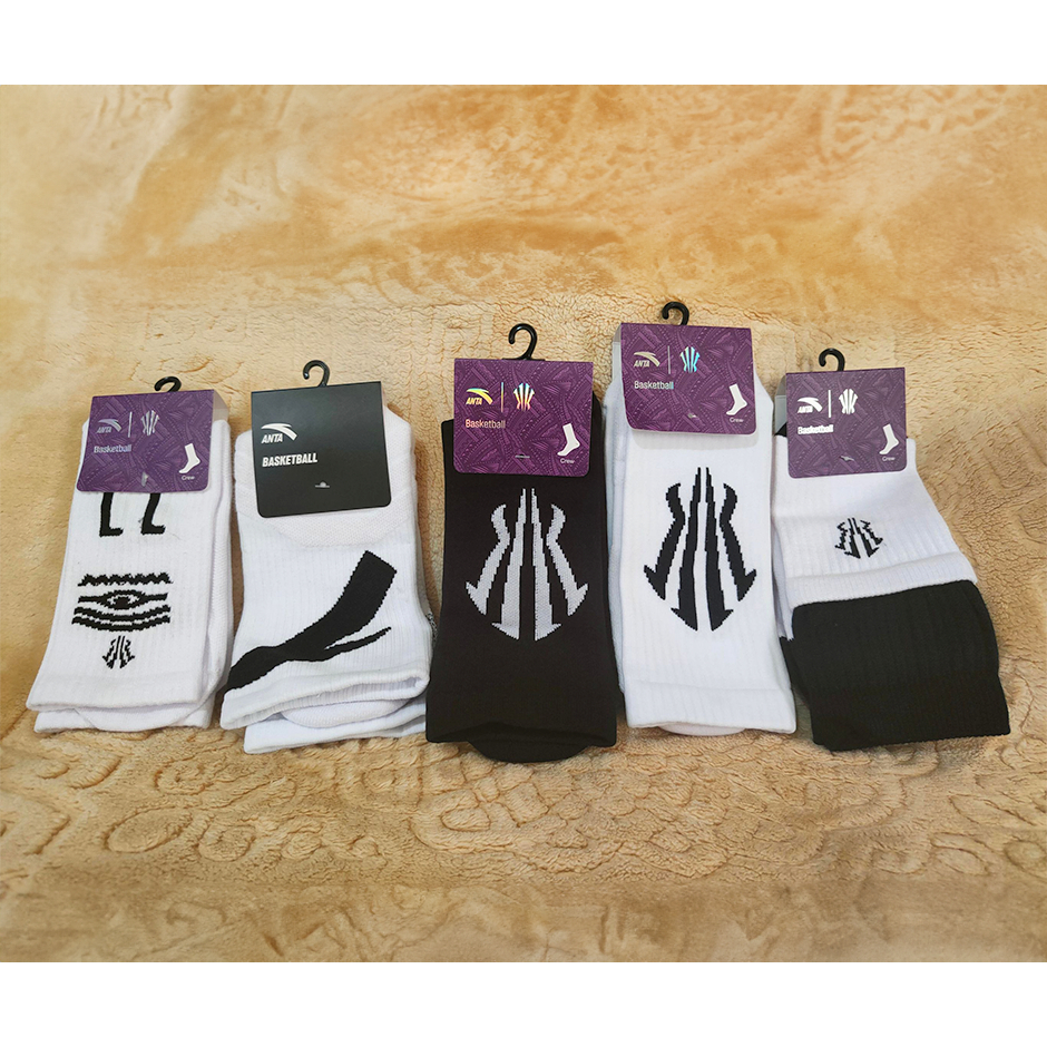 ANTA USA Kai Crew Socks 1 pair (Fits US 9 to 13) Fresh from Anta USA ...