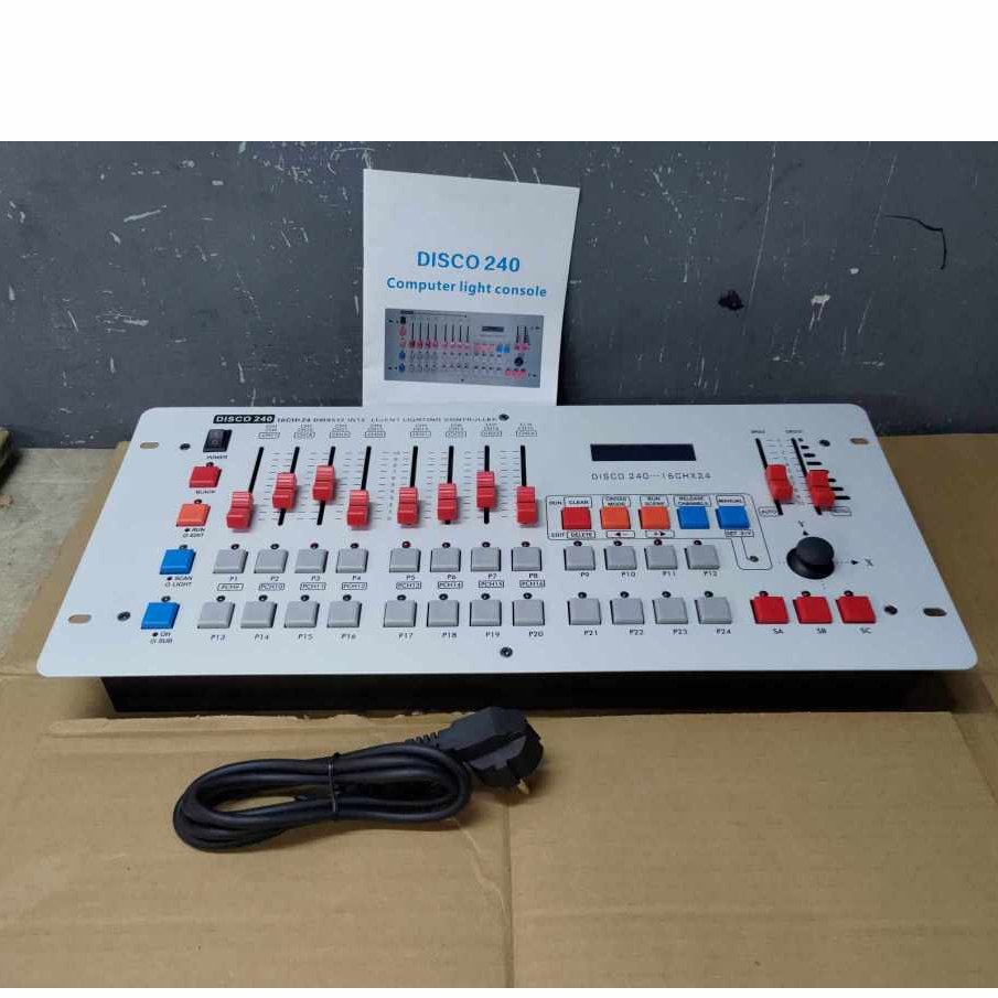 TOSUNRA Disco 240 DMX Controller Stage light DMX Signal Console ...