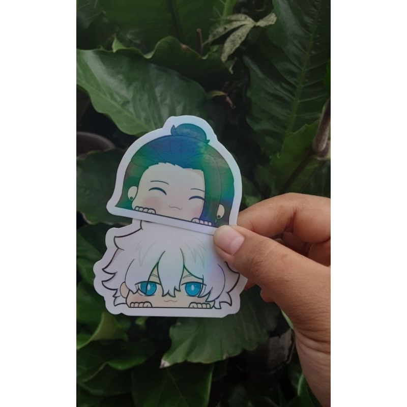 JUJUTSU KAISEN Geto & Gojo Peeking Sticker | Shopee Philippines