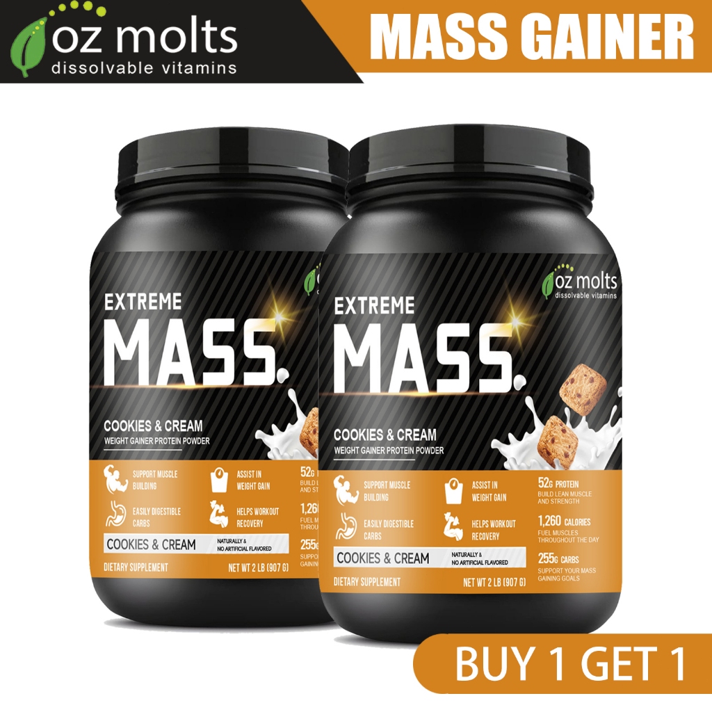 Ozmolts Mass Gainer Protein Powder Rapid Recovery Post Workout Protein ...