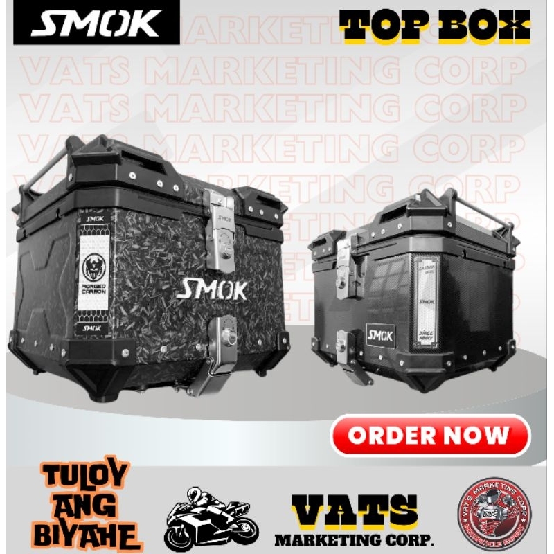 45L SMOK TOP BOX ZEUS/ CARBON LODI/FORGED | Shopee Philippines