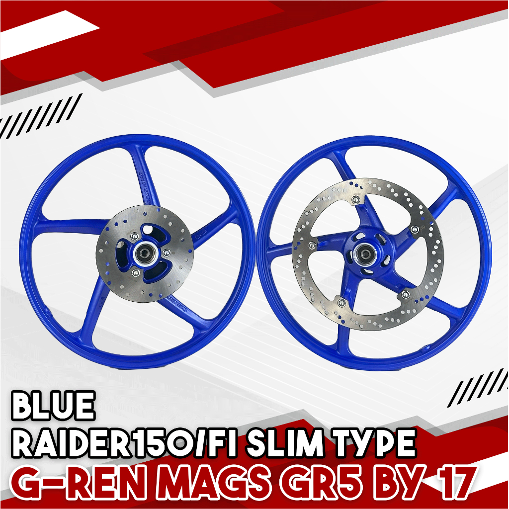 G-REN MAGS GR5 BY 17 SLIM TYPE | Shopee Philippines
