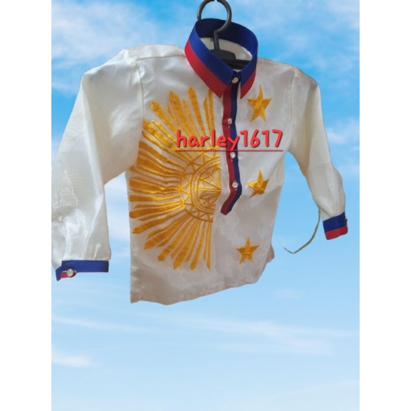 barong double lining flag design costume for kids | Shopee Philippines
