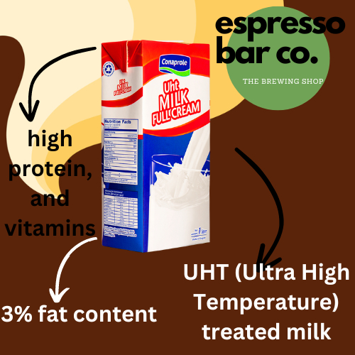 Conaprole UHT Full Cream Milk (Long Life Milk) 1L – Creamy, Nutritious ...