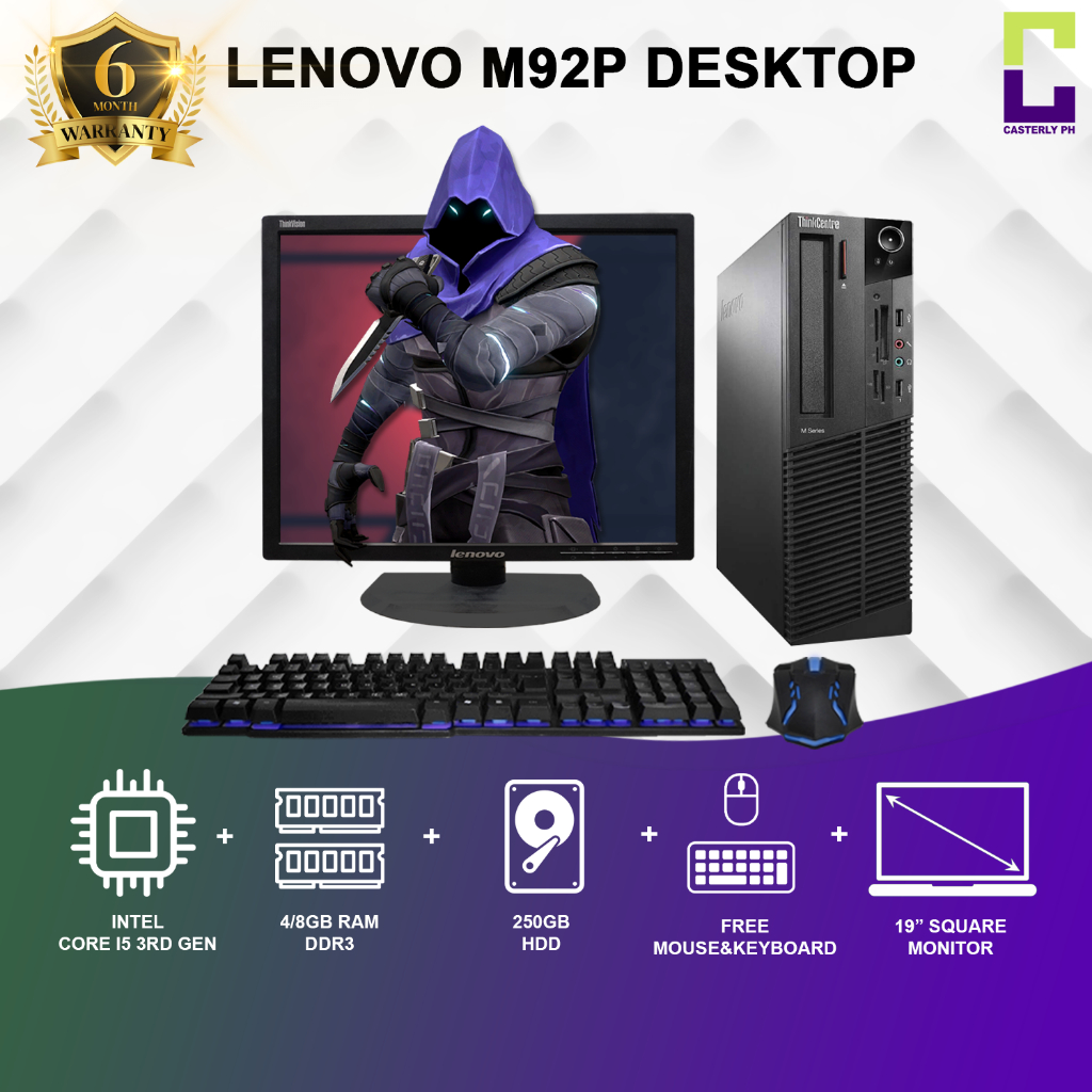 Desktop Computer Set Pc Set| i5 4th gen | 4gb/8gb RAM | 500gb Hdd | 19 ...