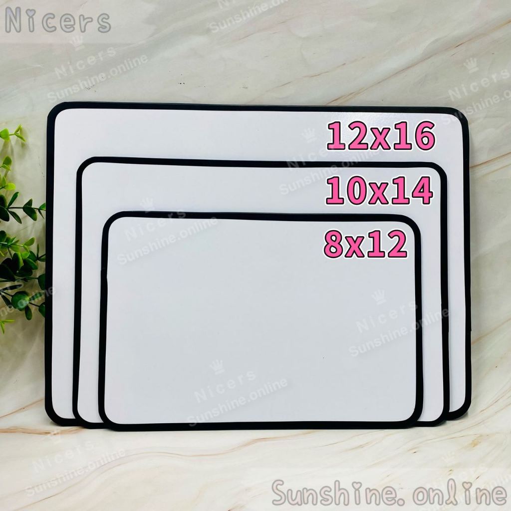 WHITEBOARD Plain Wood ( 8"x12", 10"x14" & 12"x16" ) small, Medium and ...