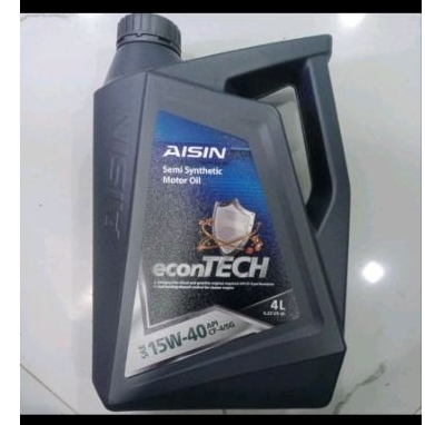 Aisin 15w40 (4 Liters) Econ Tech - Semi Synthetic Motor Oil - Made in ...