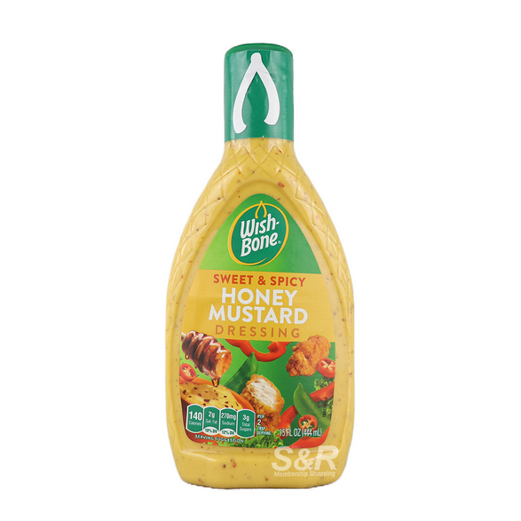 Wish-Bone Sweet and Spicy Honey Mustard Dressing 444mL | Shopee Philippines