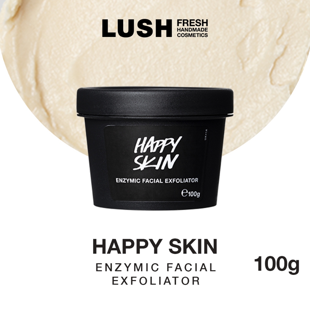 LUSH Happy Skin Enzymic Facial Exfoliator (Brightening) (Moisturizing ...