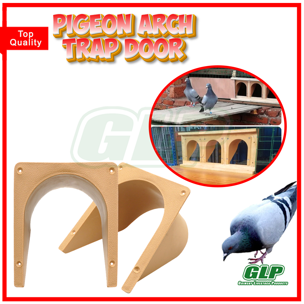 GLP Pigeon Cage Trap Door | Dove Entrance Exit Arch Door | Shopee ...