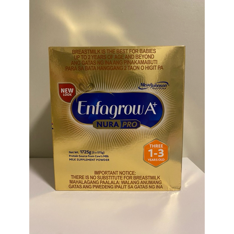 Enfagrow A+ Nura Pro 1-3 Years Old | Shopee Philippines