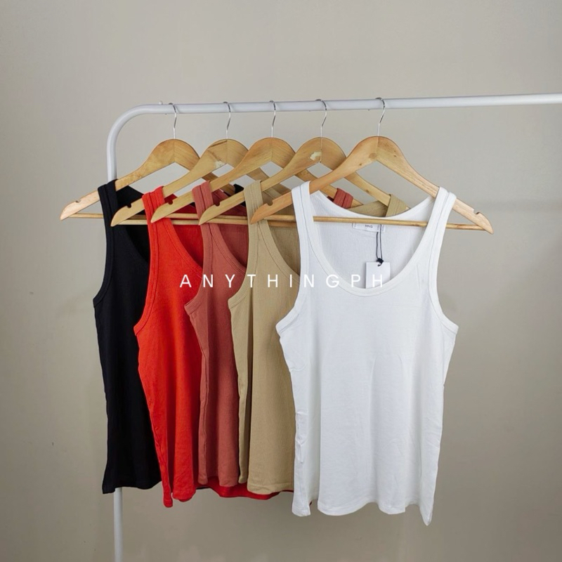 BRANDED RIBBED SANDO | Original Overrun | Shopee Philippines
