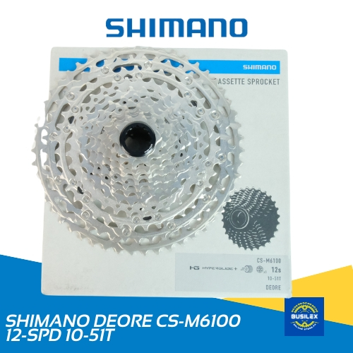 Shimano Deore M6100 12 Speed Cogs 10-51T Microspline Sprocket | Shopee ...