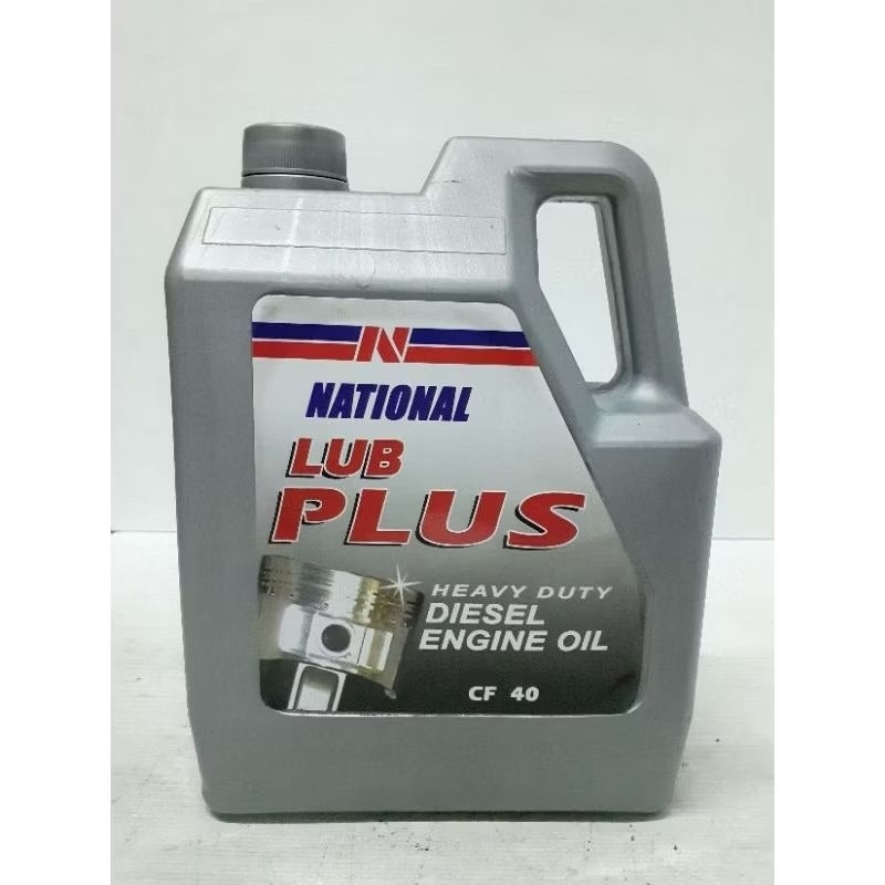 NATIONAL LUB PLUS DIESEL ENGINE OIL CF 40 (1 GALLON Bottle) | Shopee ...