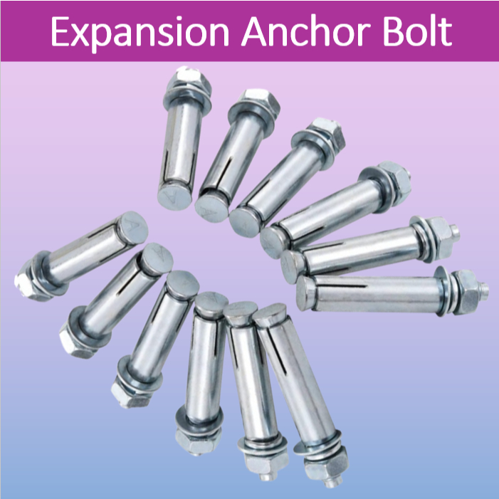 Newman Tools Expansion Anchor Bolt 14-16-18mm Dyna Bolt With Hex Nut ...