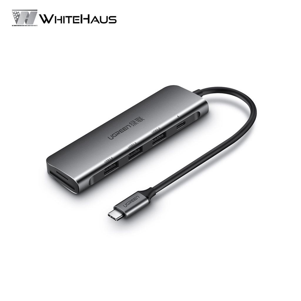 UGREEN USB-C 6-IN-1 Multifunctional Adapter Space Gray CM195/70411 | Shopee Philippines