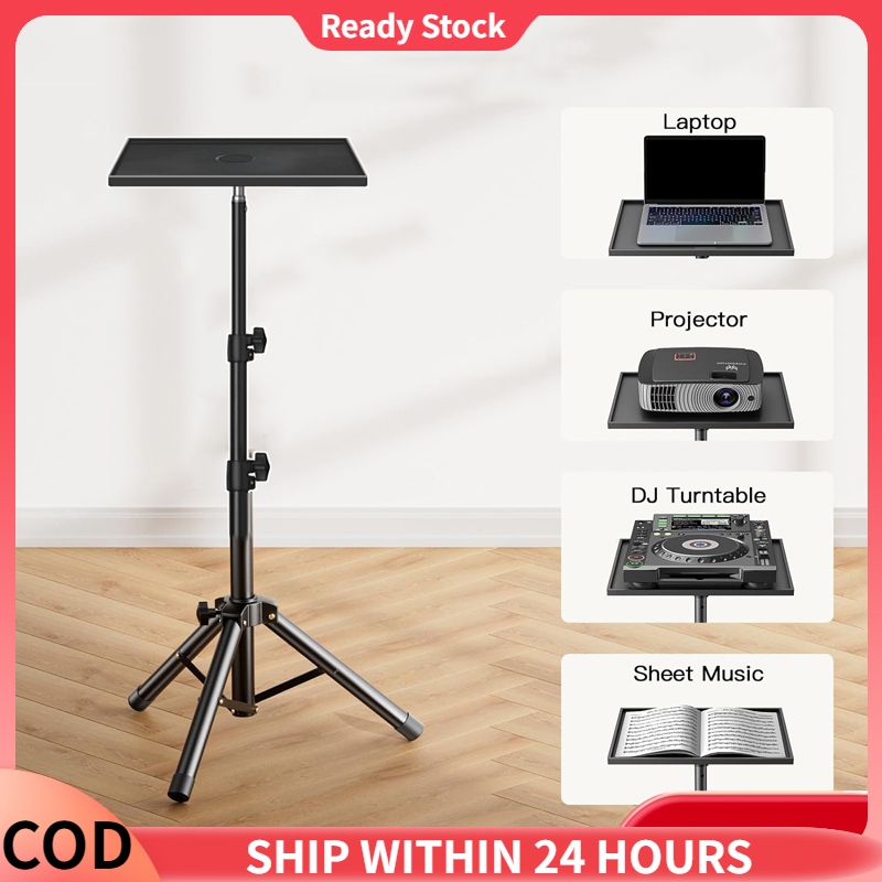Projector Tray Tripod Stand Foldable Tripod Stand High Platform Holder ...