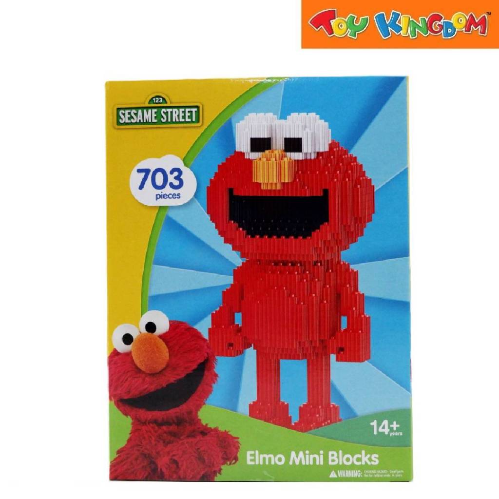 Sesame Street Mini Elmo 703pcs Blocks | Shopee Philippines