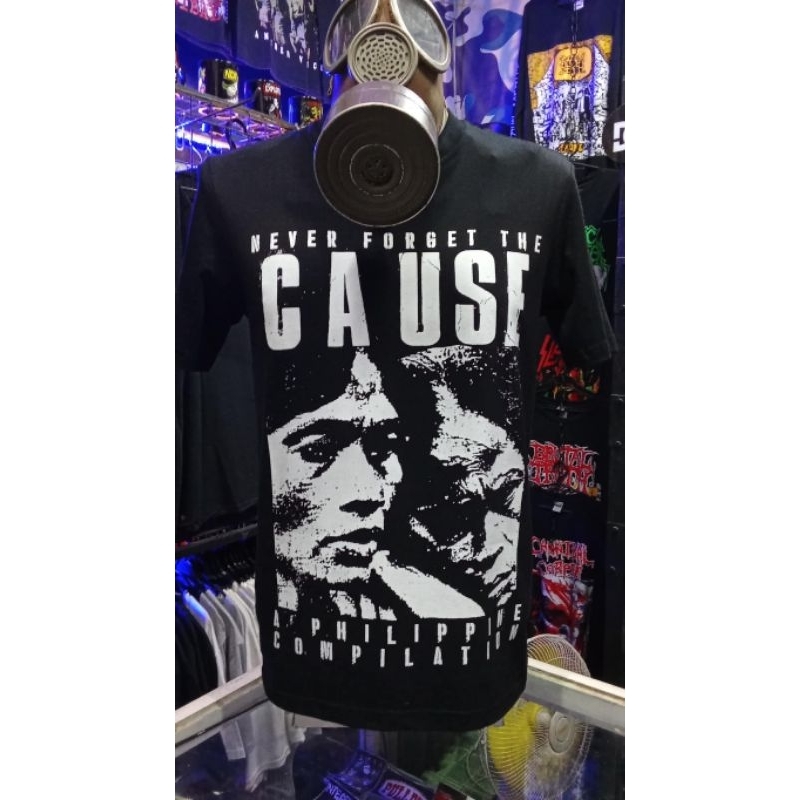 NEVER FORGET THE CAUSE "phil compilation tee" (bandshirt) | Shopee ...